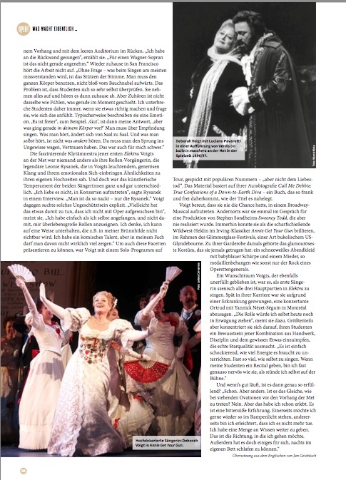 Catching up with Deborah Voigt: Yes, there is life after ...